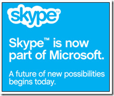 Officially Welcome of Skype from Microsoft !! Now Video and Voice ...